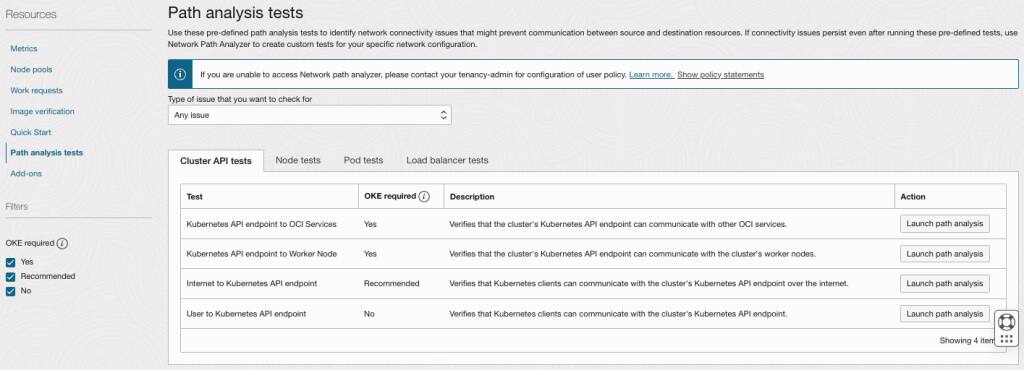 Network Troubleshooting For Oci Container Engine For Kubernetes Clusters