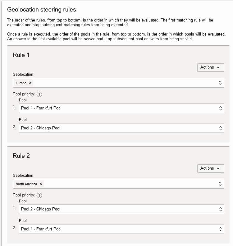 OCI DNS Geolocation Traffic Steering and Object Storage