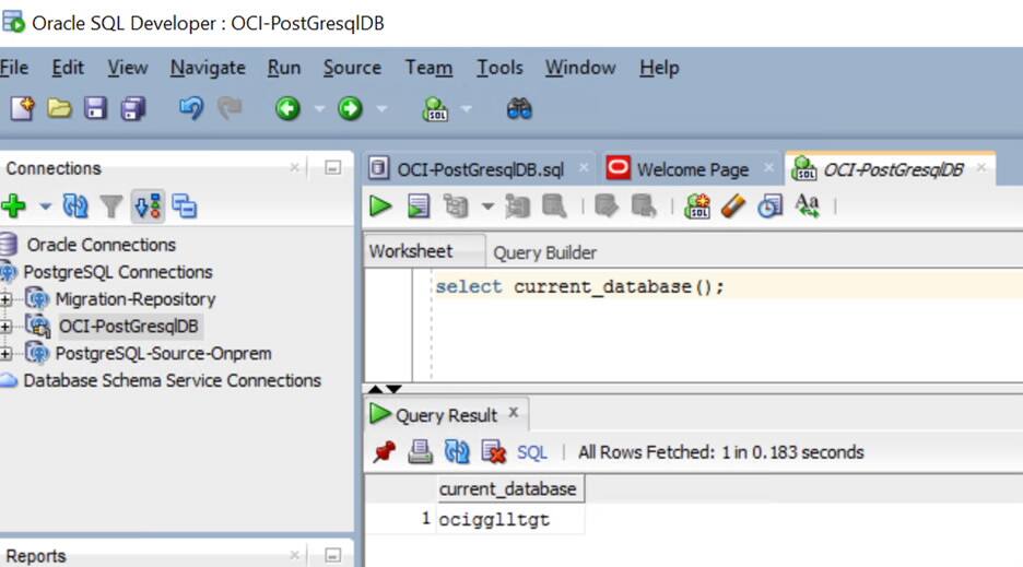 Seamlessly migrate an on-premise PostgreSQL database to OCI Database ...