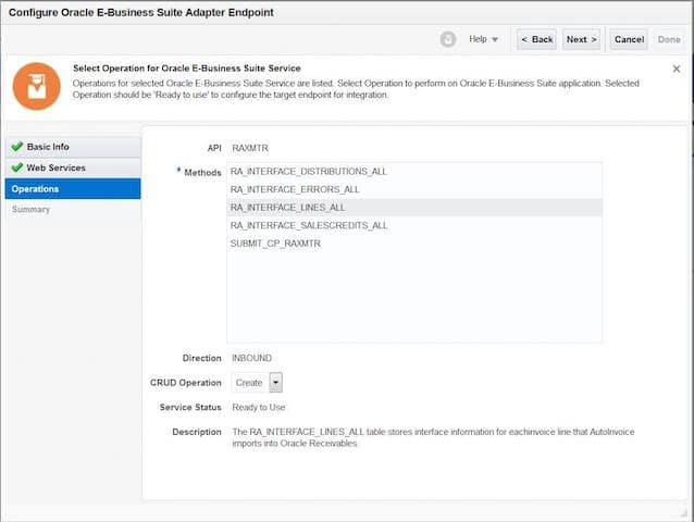 Open Interfaces Now Available from EBS Adapter in Oracle Integration Cloud