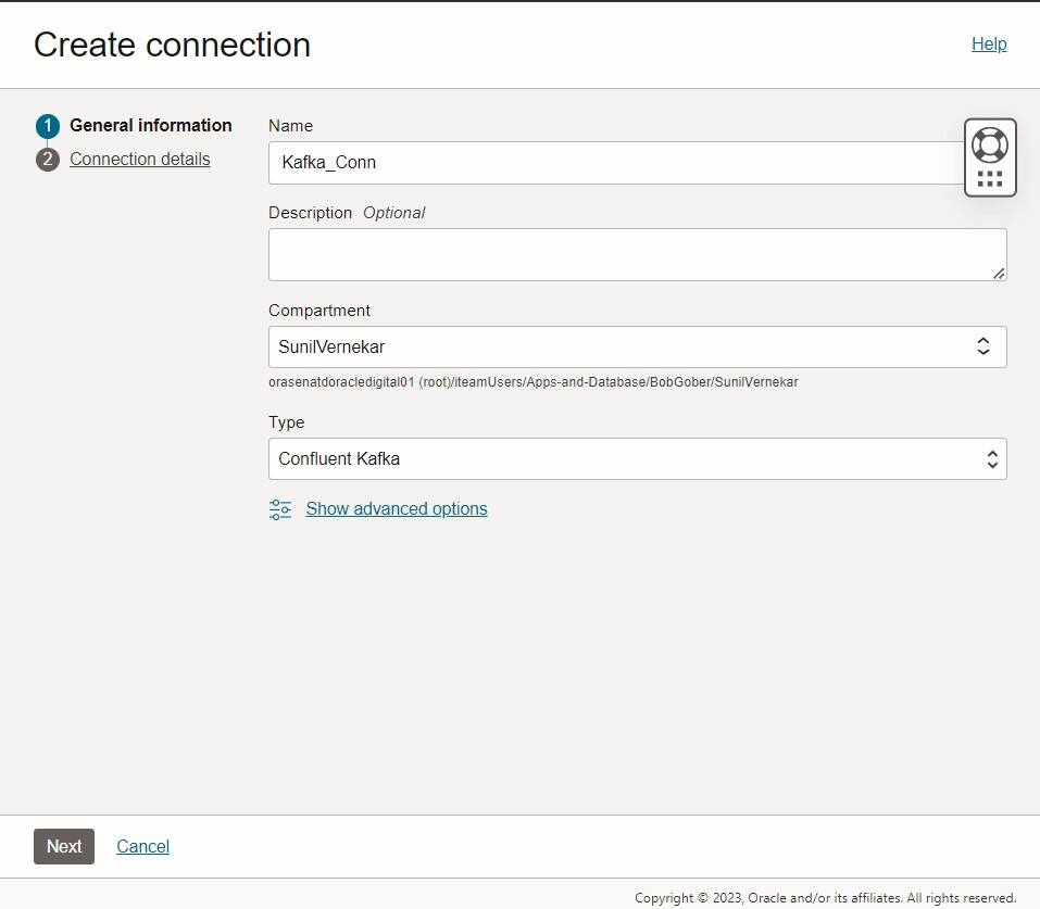 OCI Goldengateサービス・レプリケーション設定でのConfluent Kafkaのカスタム・プロパティの使用