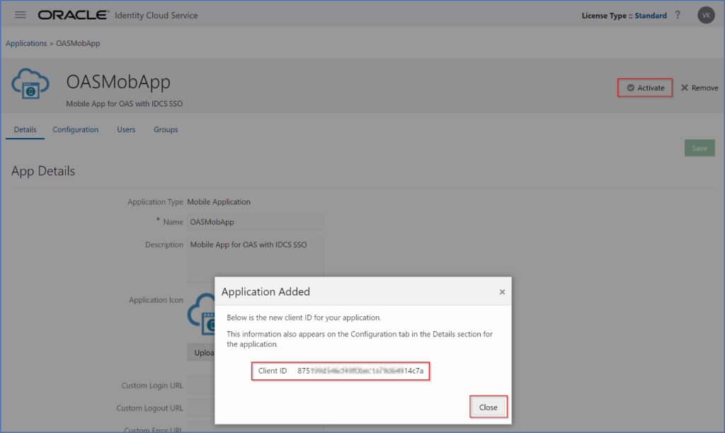 Oracle Analytics Mobile Application for Oracle Analytics Server Configured with Single Sign-On ...