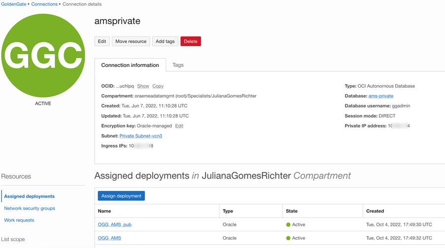 Using OCI GoldenGate for Multi-Region Data Replication Between Oracle Databases with Virtual ...