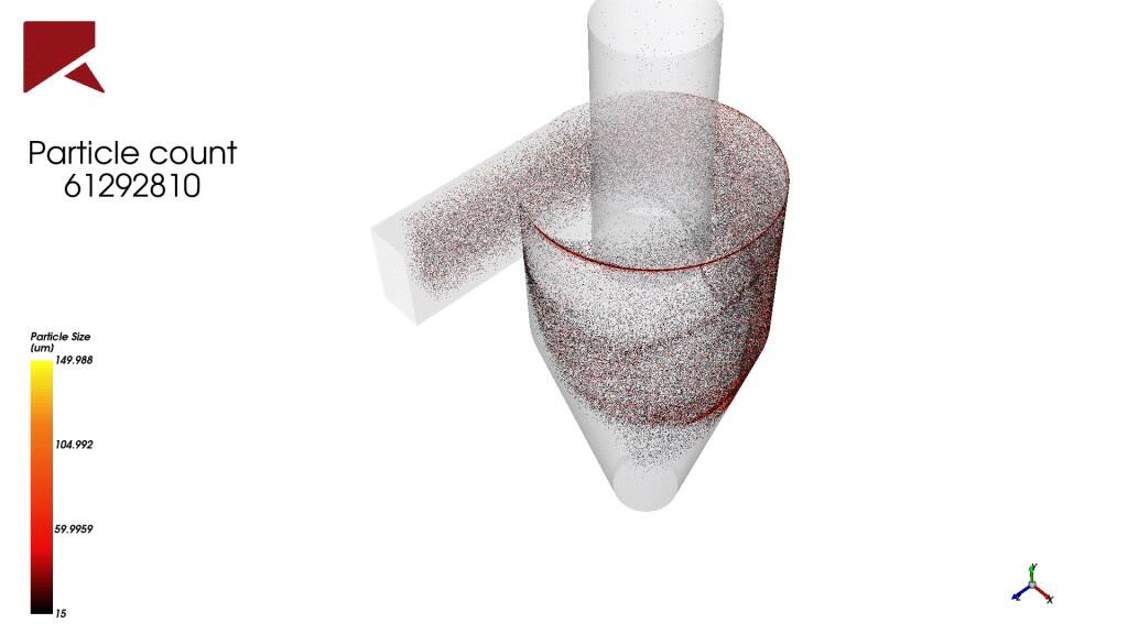 ESSS Rocky’s 200 million particle simulation on Oracle Cloud pushes DEM analysis to a new height