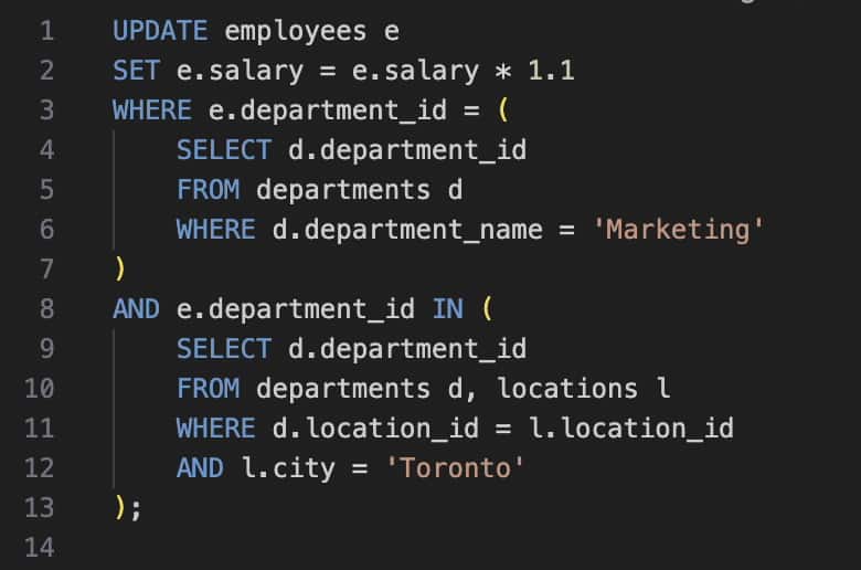 Oracle Database 23c New Feature Direct Joins For Update And Delete Statements 