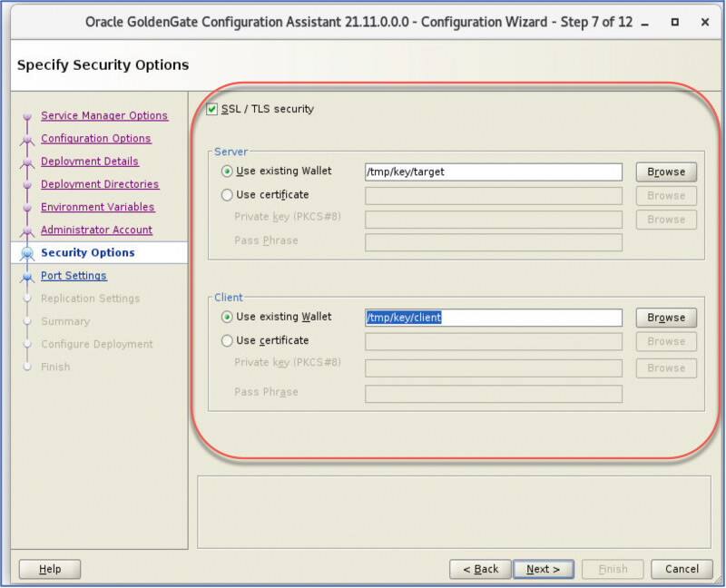 Oracle Goldengate Microservices Secure Deployment