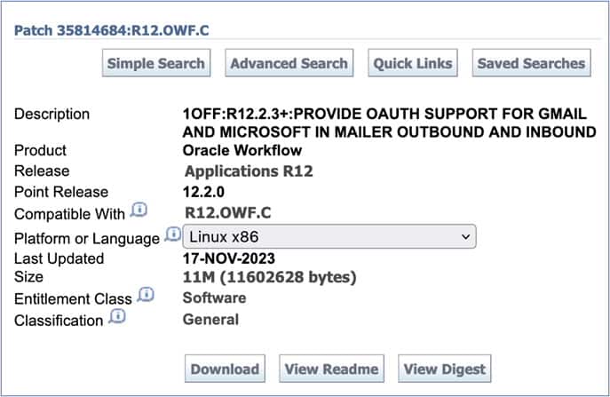 Oauth2 0 Support With Ebs 12 2 Workflow Notification Mailer November 2023 Update