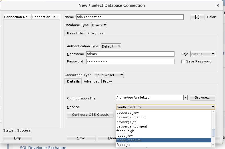 Run SQL Developer in Oracle Cloud Infrastructure and Connect to ...