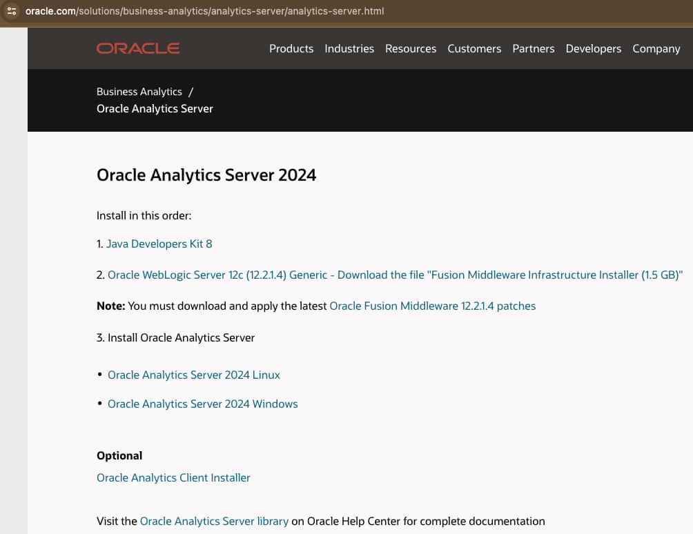 Automating Oracle Analytics Server Silent Installation, Critical Patch Update, and Configuration ...