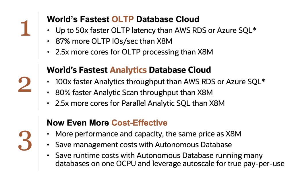 Introducing Exadata Cloud Infrastructure X9M Introducing Exadata Cloud Infrastructure X9M