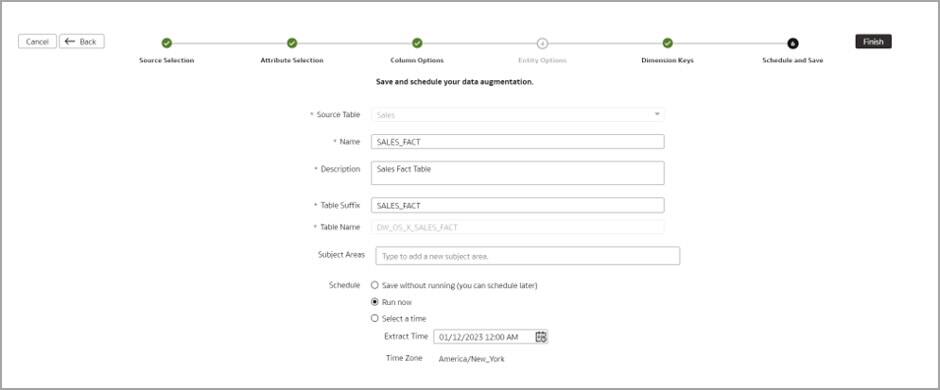 Loading Data From Oracle Object Storage Into Oracle Fusion Analytics