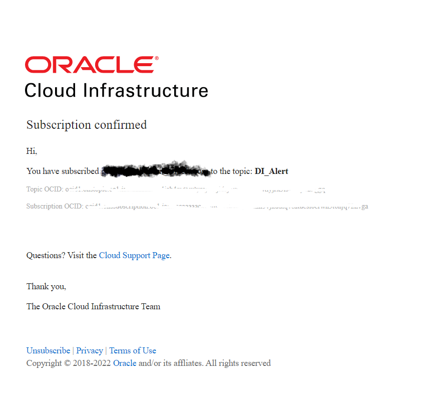 Configuring Oci Events And Notification Services For Oci Data