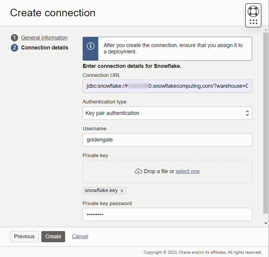 Using Oracle Cloud Infrastructure Oci Goldengate With Snowflake