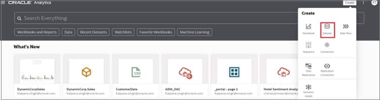 Essbase integration with Oracle Analytics Cloud