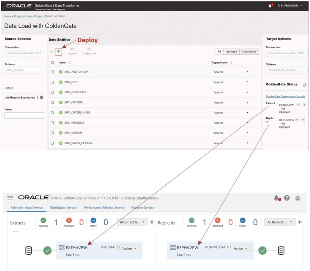 OCI GoldenGate adds batch data integration processing with Data Transforms