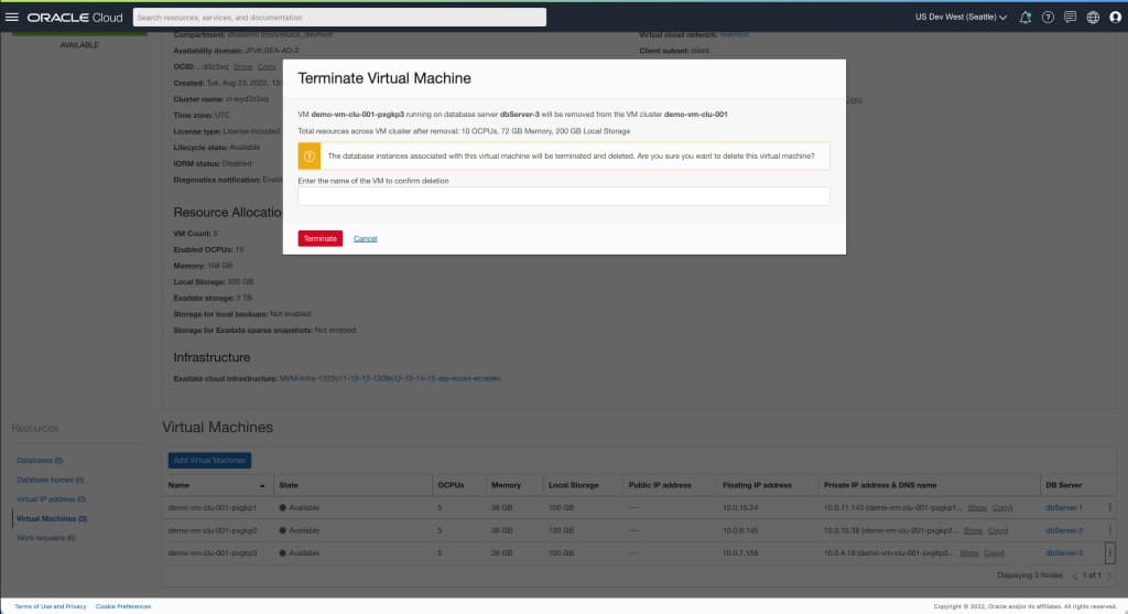 Multiple Vm Cluster Support And Vm Cluster Node Subsetting Now Available On Exadb D