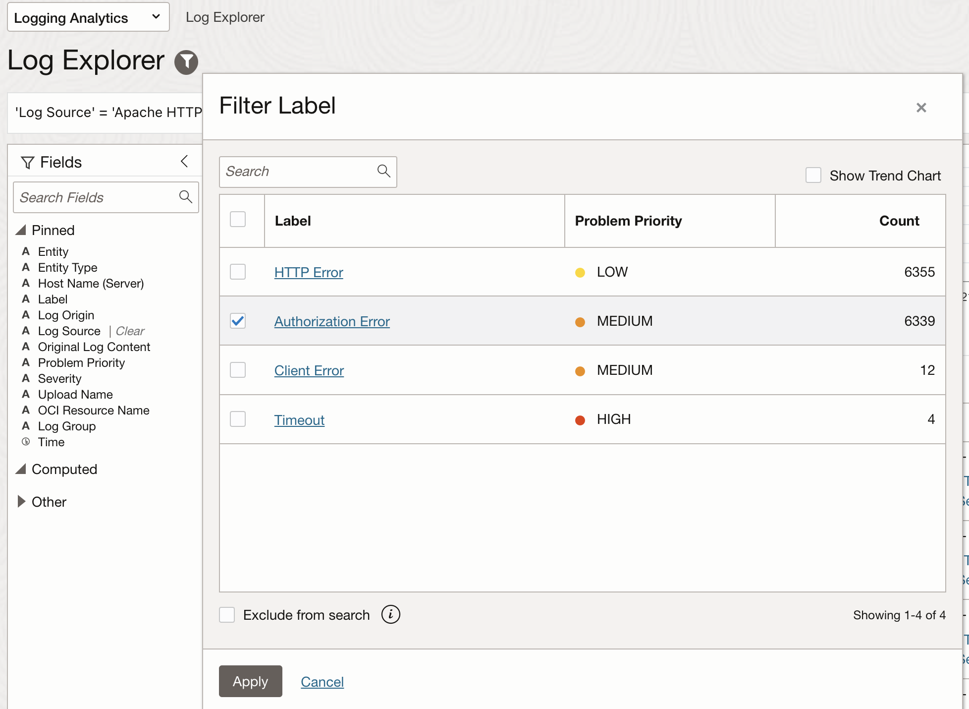 Unlocking Insights : Apache Server Access Logs in OCI Logging Analytics Unlocking Insights : Apache Server Access Logs in OCI Logging Analytics