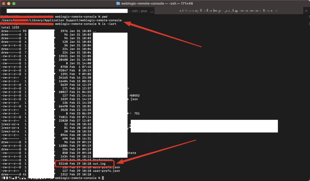 WebLogic Remote Consoleの確認 (オープン・ソースのWebLogic Admin Console)