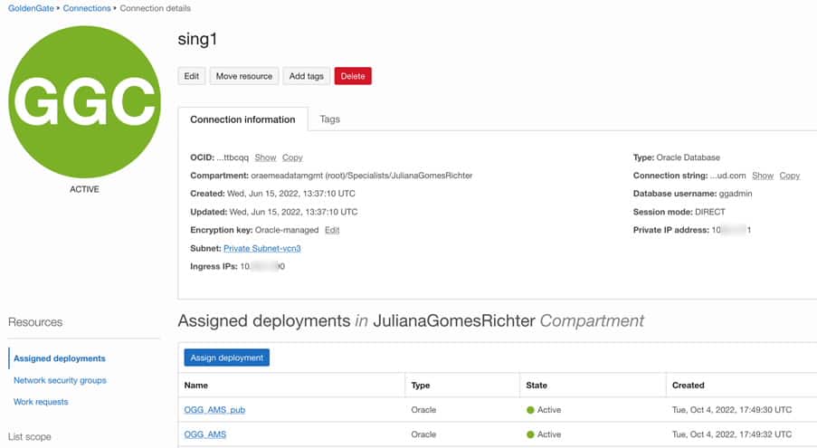 Using Oci Goldengate For Multi Region Data Replication Between Oracle Databases With Virtual
