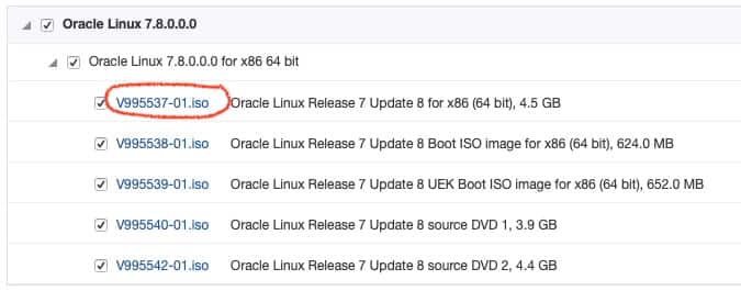 Downloading Oracle Linux ISO Images