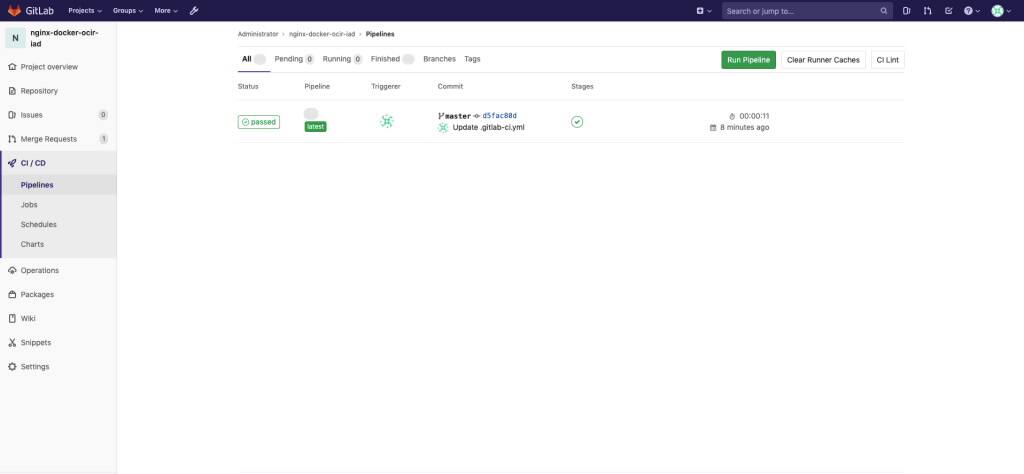 Using the GitLab CI/CD Pipelines Integrated Workflow To Build, Test ...