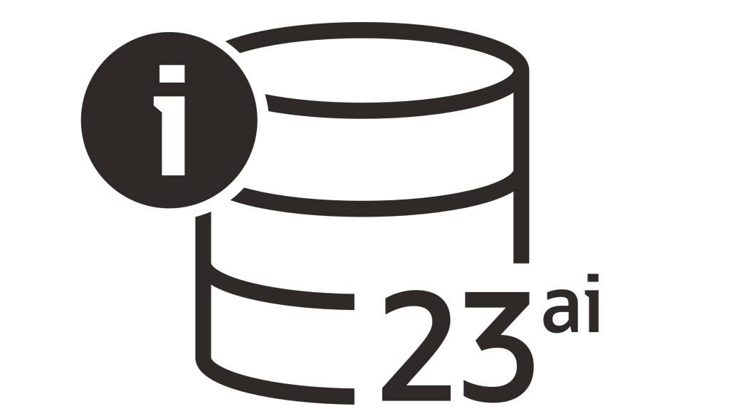 Oracle Database 23ai : Where to find information Oracle Database 23ai : Where to find information
