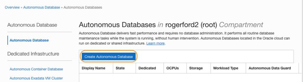 Oracle Database API for MongoDB