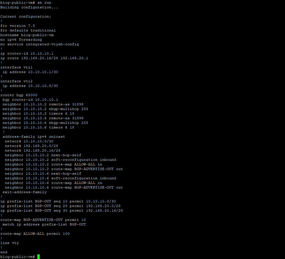 OCI VPN IPSec to Libreswan with BGP Routing Advertise Configuration Steps OCI VPN IPSec to Libreswan with BGP Routing Advertise Configuration Steps