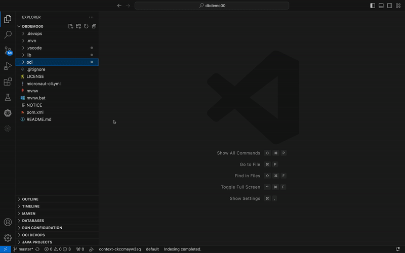Creating a REST API from an existing Database using Graal Cloud Native