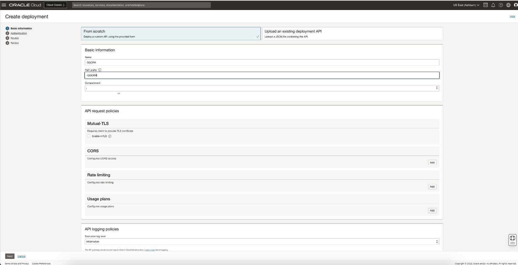 Oci Api Gateway For Oci Goldengate Rest Apiの構成方法