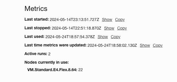 Troubleshooting Spark Pools Using Oci Dataflow