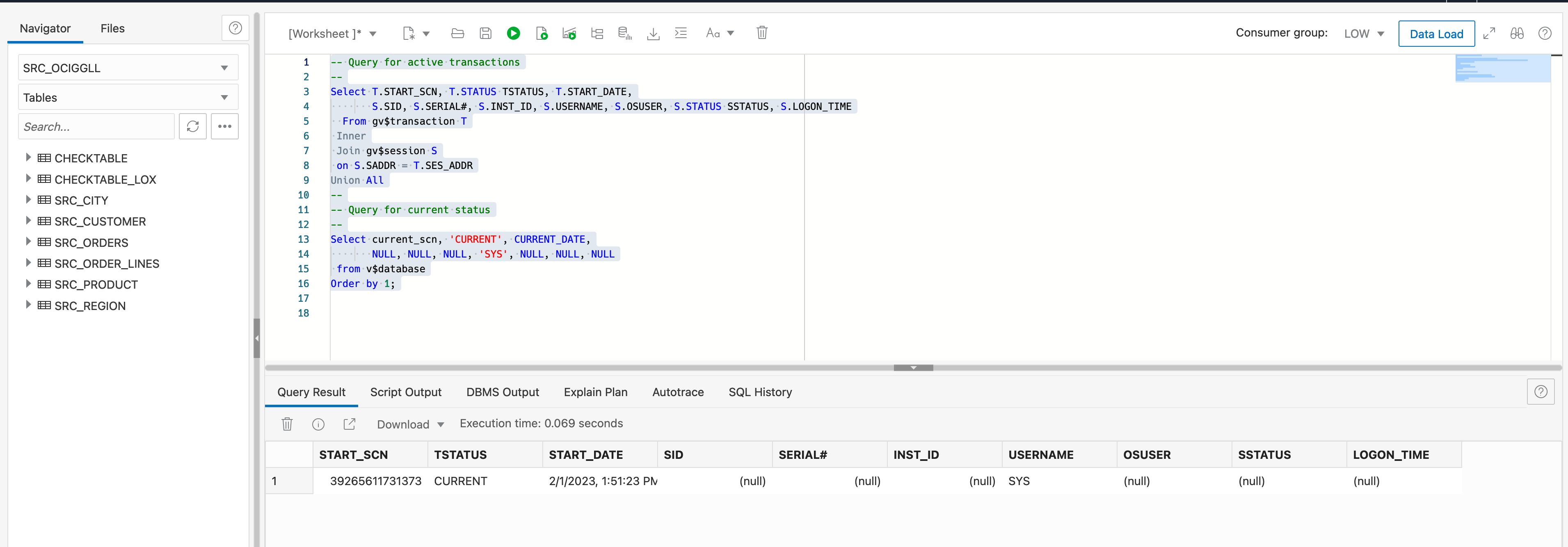 Initial Load with OCI GoldenGate for Big Data