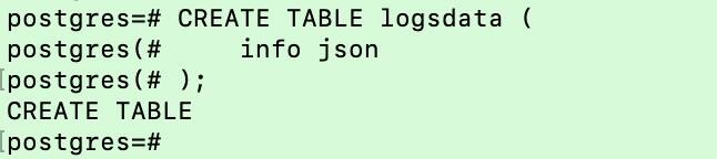 Pushing OCI Audit logs to PostgreSQL