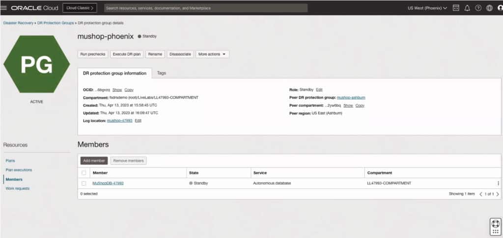 Oci Full Stack Disaster Recovery Servicefsdrをociで利用するメリット