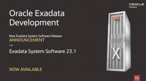 Oracle Blogs | Oracle Exadata Database Machine Blog