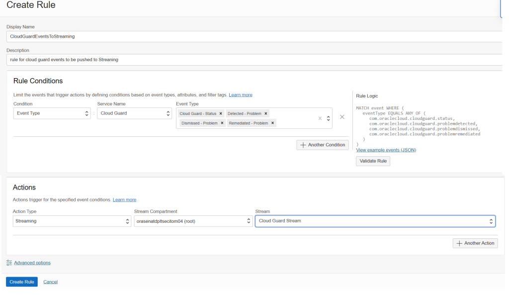 Integrating Oracle Cloud Guard with Logging Analytics using Streaming and Functions (Part 1)