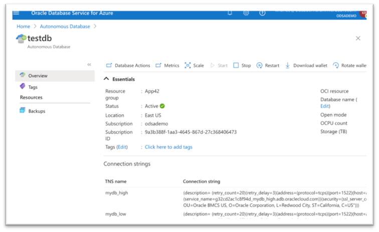 Announcing Oracle Database Service for Microsoft Azure