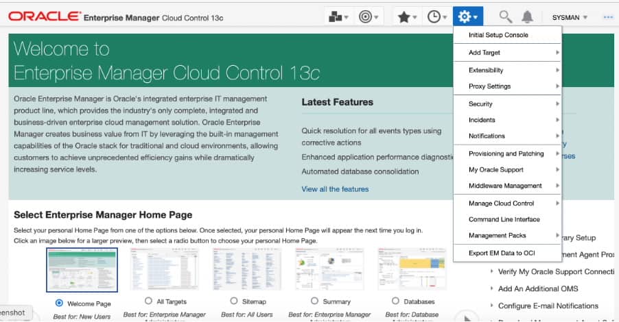 Use Oracle Enterprise Manager data with OCI to unlock new insights