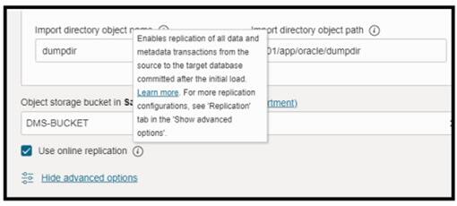 Migrate Oracle Database 11g to OCI with minimal downtime using OCI Database Migration