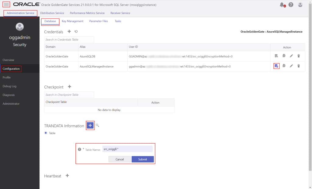Using Oracle Cloud Infrastructure Oci Goldengate With Azure Sql And