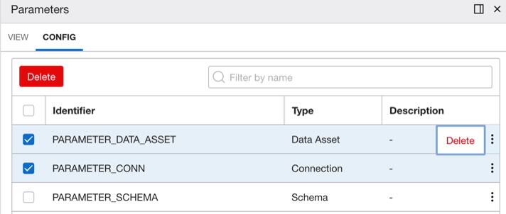 Using Parameters in Oracle Cloud Infrastructure (OCI) Data Integration