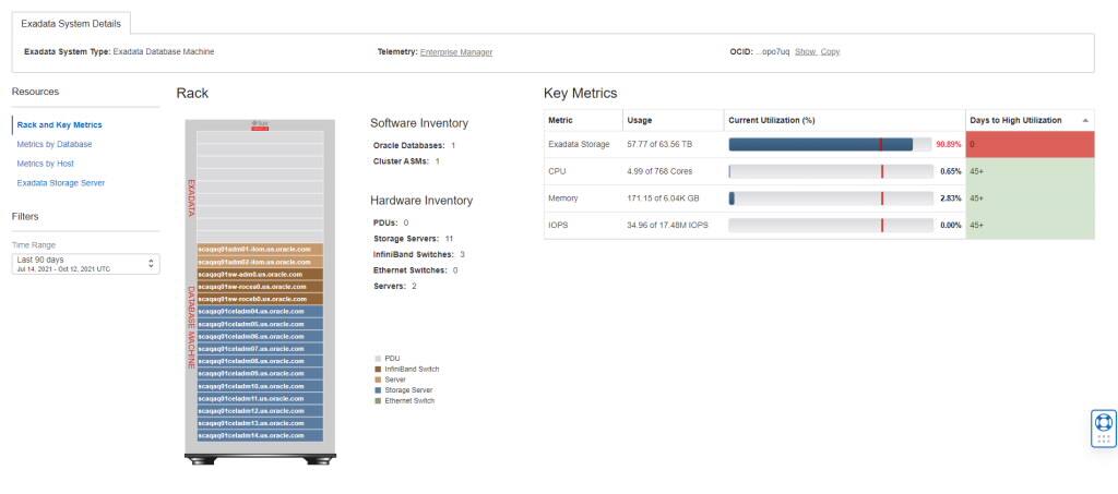 Available now: Exadata Insights in Oracle Cloud Infrastructure ...