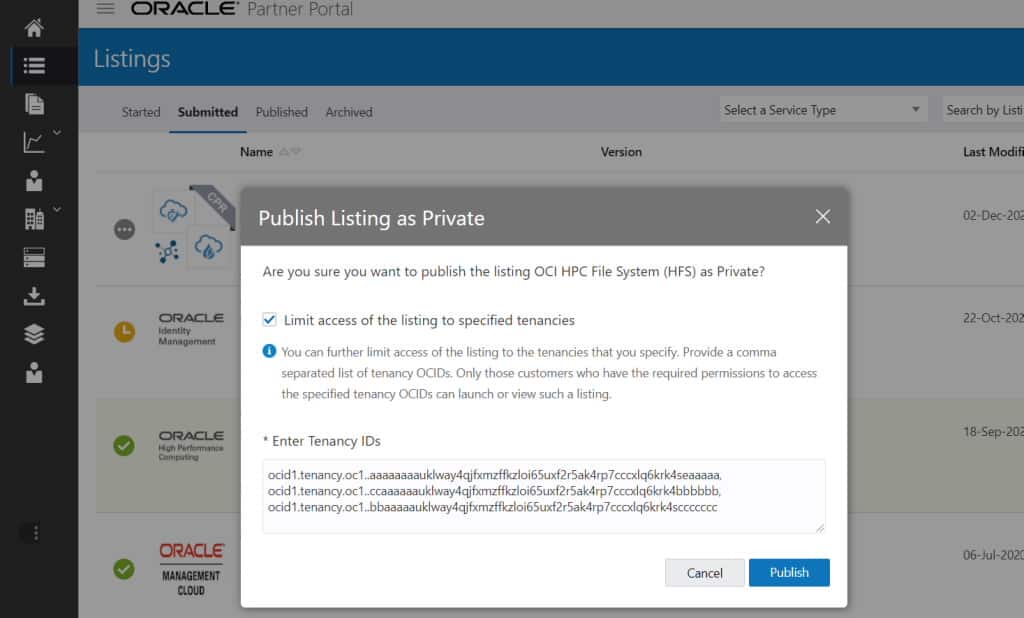 Expanded features now available for partners listing on the Oracle ...