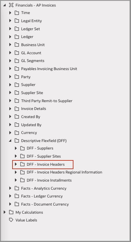 Enabling Descriptive Flexfields In Oracle Fusion Analytics 