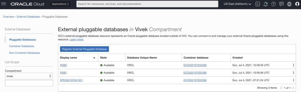 Configuring Oracle Cloud Infrastructure (OCI) Database Management for On-Premises Oracle Databases