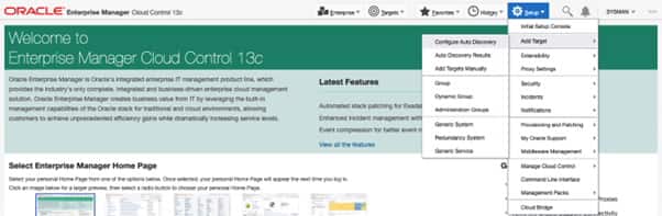 Configuring the GoldenGate Management Pack / Enterprise Manager with OCI GoldenGate