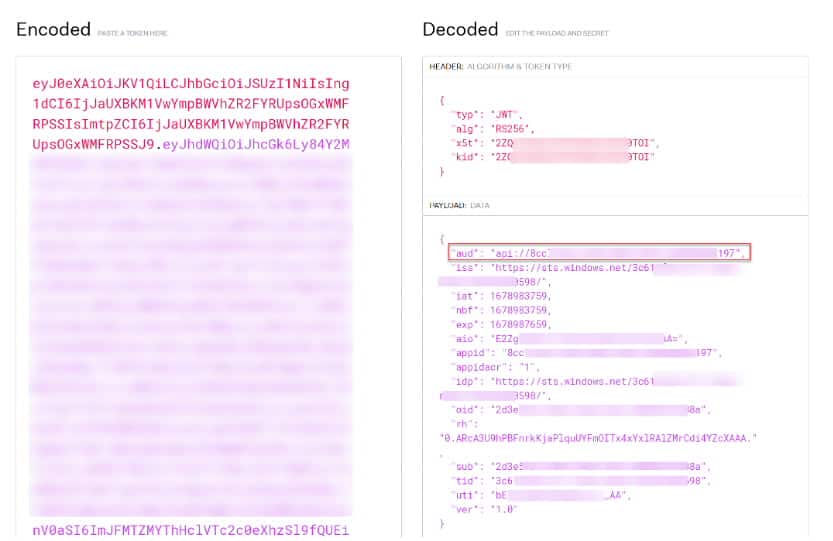 Using Azure AD token to call Fusion REST APIs