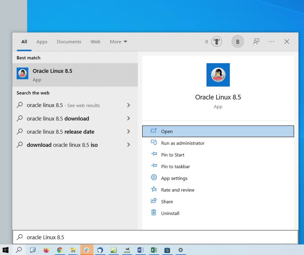 Easily run Oracle Linux on your Windows Desktop