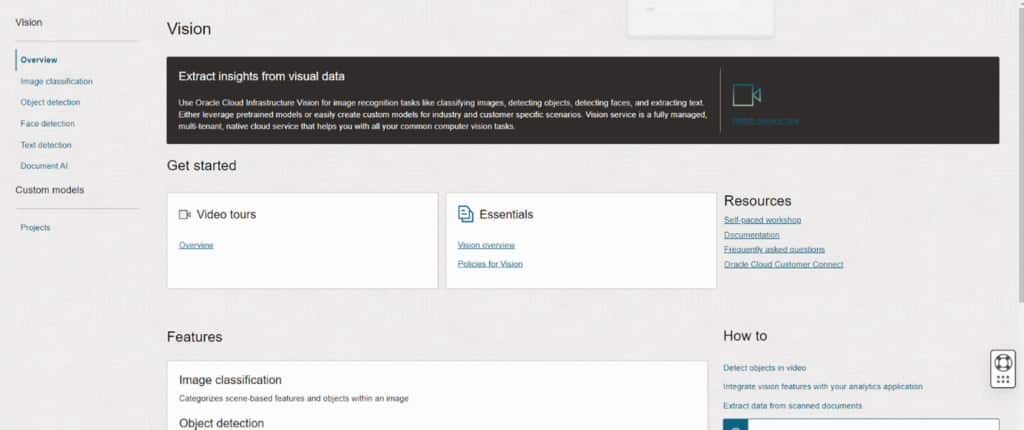AI and ML tools in OCI and their potential benefits for greater accessibility