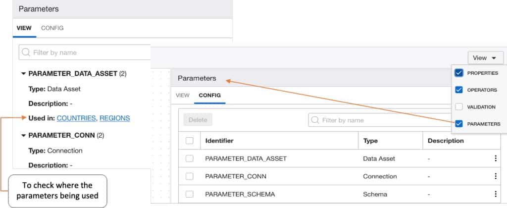 Using Parameters In Oracle Cloud Infrastructure Oci Data Integration